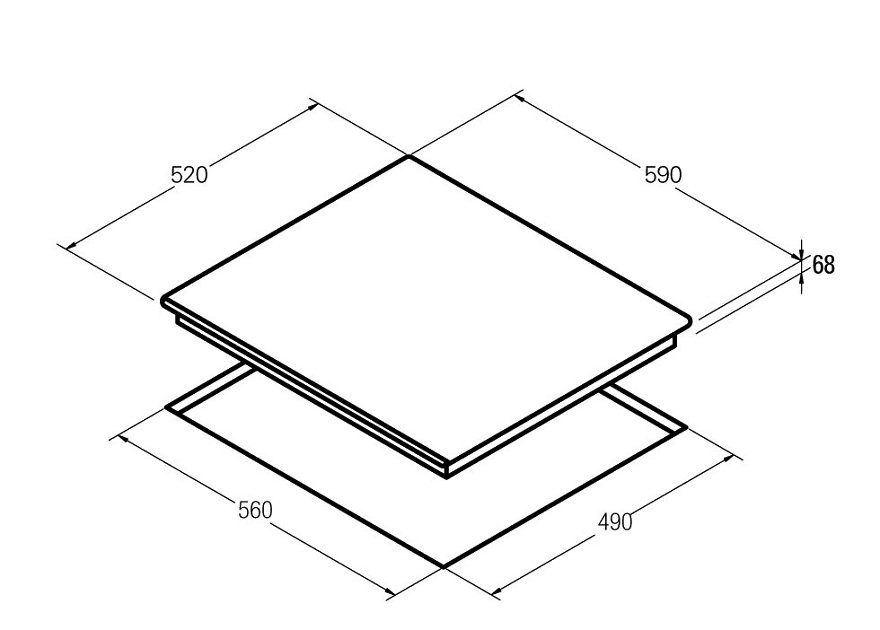 Bếp từ Nodor i2160 BK - Bếp Nhà Đẹp